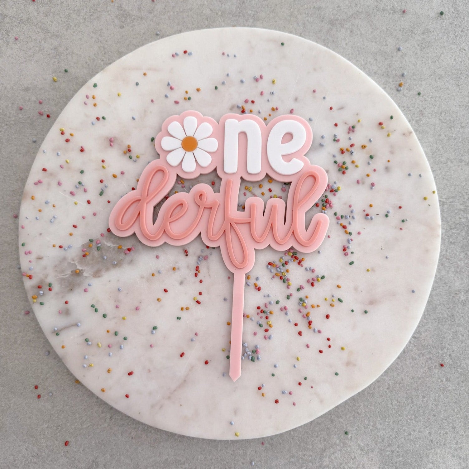 3D Two Sweet or Sweet One Birthday Cake Topper | Elkwood Designs ...