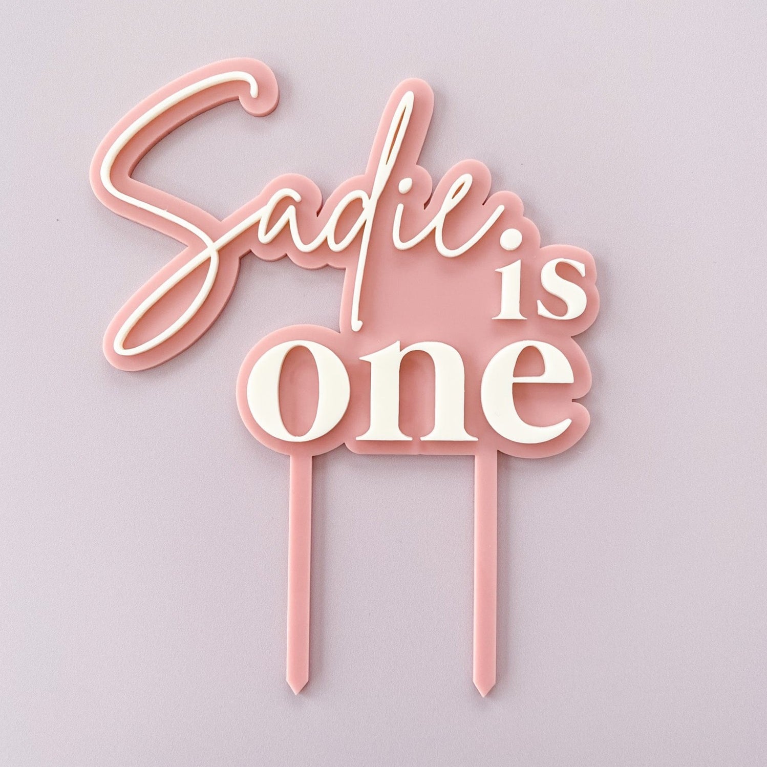 3d Wild One Birthday Cake Topper | Elkwood Designs | Australia